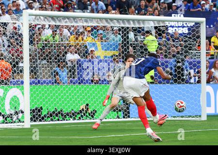 NEW JERSEY, USA - 30th June 2026: Kylian Mbappe of France celebrates ...