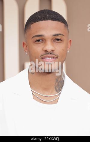 Tone Stith attends the 2026 BET Awards at Peacock Theater on June 28 ...
