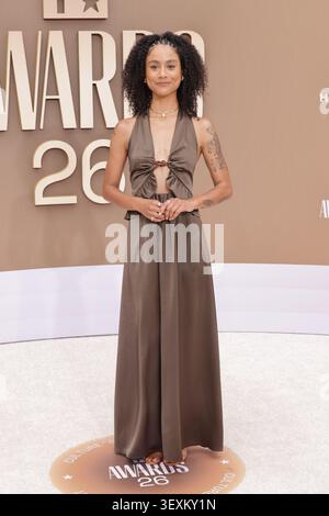 Michelle Nunez attends the 2026 BET Awards at Peacock Theater on June ...