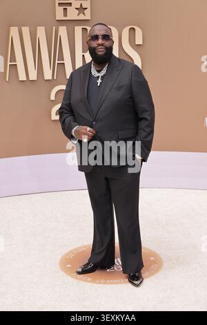 Rick Ross attends the 2026 BET Awards at Peacock Theater on June 28 ...