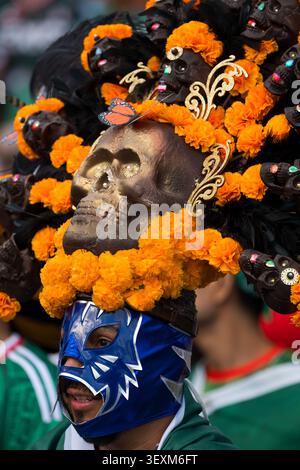 Seattle, USA. 30th Jun 2026. Mexico soccer fans burst into celebration ...