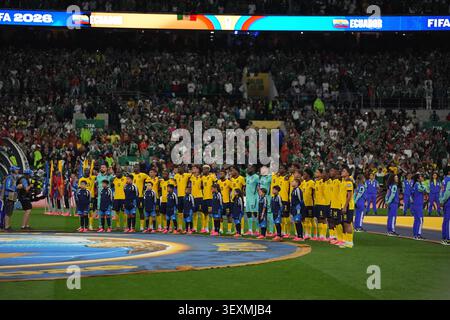 General view of the pre-match ceremony before the FIFA Word Cup 2026 ...