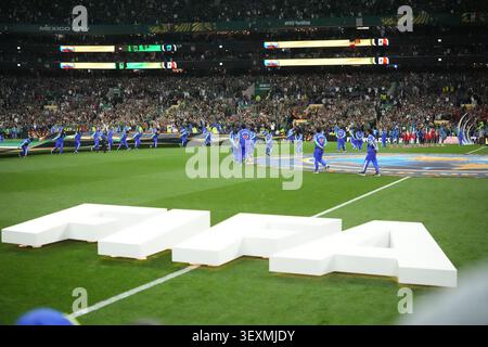 General view of the pre-match ceremony before the FIFA Word Cup 2026 ...