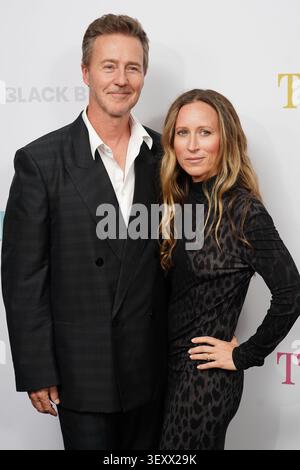 Edward Norton arrives for a special screening of The Invite, at ...