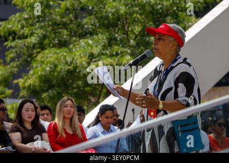 Toronto, Canada. 1 July 2026. 50 new Canadians recieve their ...