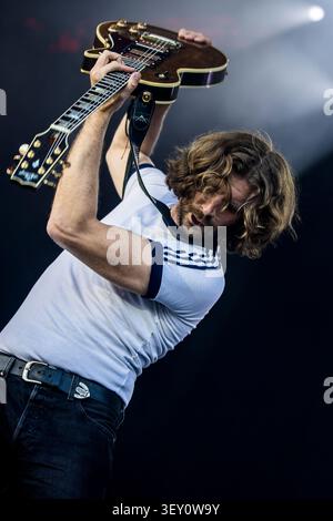 Roskilde, Denmark. 01st, July 2026. The English rock band The Cure ...