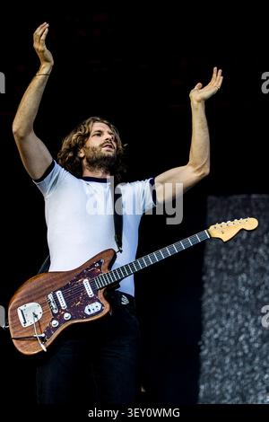 Roskilde, Denmark. 01st, July 2026. The English rock band The Cure ...