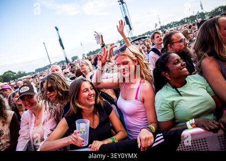 Roskilde, Denmark. 01st, July 2026. The English rock band The Cure ...