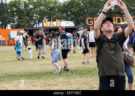 Roskilde, Denmark. 01st, July 2026. The English rock band The Cure ...