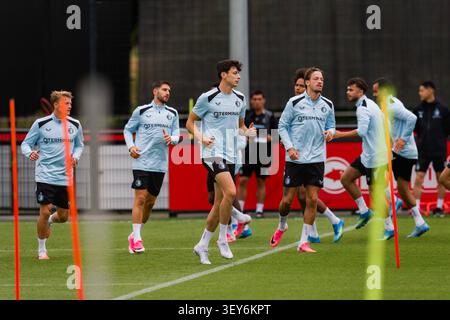 ROTTERDAM, 02-07-2026, Training complex 1908 Feyenoord , First public ...