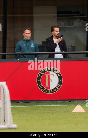 ROTTERDAM, 02-07-2026, Training complex 1908 Feyenoord , First public ...