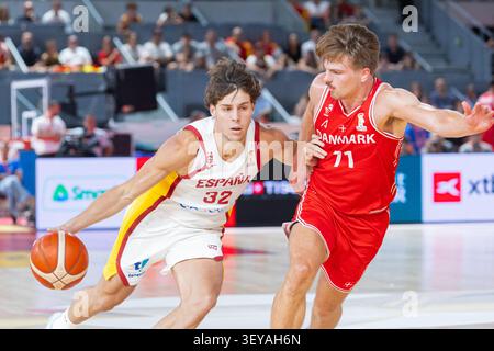 Mario Saint Supery of Spain in action during the FIBA Basketball World ...
