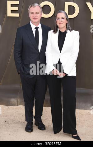 Christopher Nolan And Emma Thomas At The Odyssey World Film Premiere Christopher Nolan And Emma Thomas At The Odyssey World Film Premiere