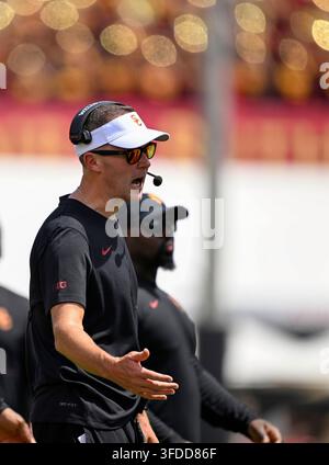 August 29 2026 Usc Trojans Quarterback Jayden Maiava 14 During The