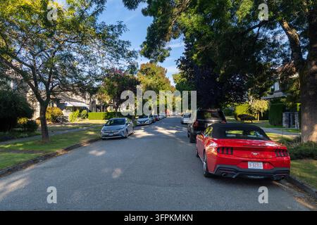 Vancouver, Canada - September 7, 2026: Eye level horizontal shot of a ...
