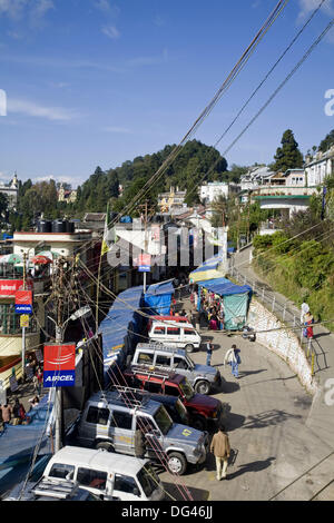 Darjeeling Mall, Chowrasta Darjeeling West Bengal India Stock Photo ...