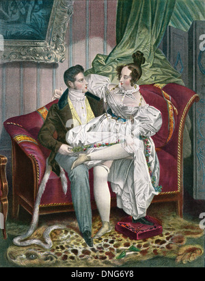 drawing room in 19th century Basel villa with traditional interior ...