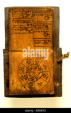 Pustaha magic book Toba Batak contains magical formulas, divinations ...