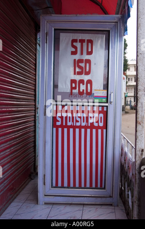 Indian phone booth Stock Photo - Alamy