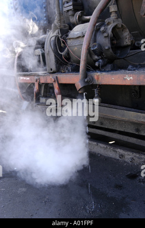 Parts of a steam locomotive Stock Photo - Alamy