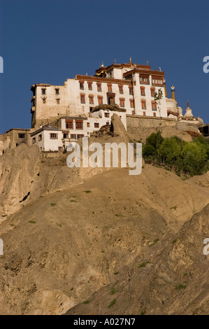 Lamayuru monastery at sunrise with blue sky Ladakh Jammu Kashmir India ...