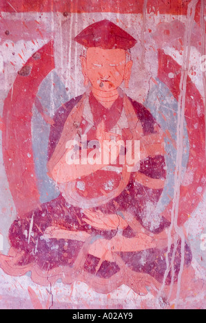 Painting, Alchi Monastery. Ladakh, India Stock Photo - Alamy