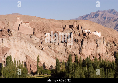 Basgo Castle and Monastery endangered UNESCO site Ladakh India Stock ...