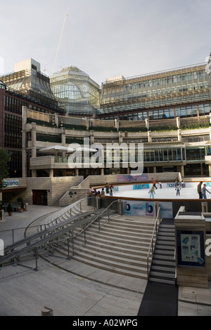 An ice rink in the Broadgate complex, central london Stock Photo - Alamy