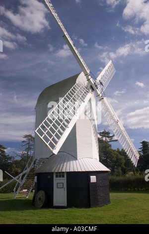 Lowfield Heath Windmill Stock Photo - Alamy