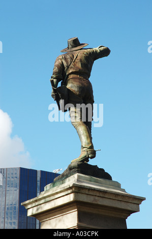 Statue of Captain Charles Sturt Explorer Adelaide Australia Stock Photo ...