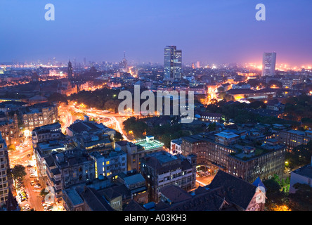 Aerial view of city ; Bombay Mumbai ; Maharashtra ; India Stock Photo ...