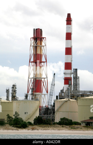 Oil refinery at Marsden point Whangarei New Zealand Stock Photo - Alamy