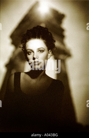 Model poses as a young woman in the 1920s Stock Photo - Alamy