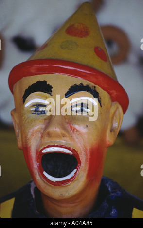 sideshow clown with open mouth Stock Photo: 15033697 - Alamy