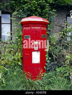 Victorian letter box Holwell Dorset England UK Stock Photo - Alamy