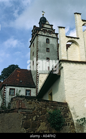 Germany, Saxony, Colditz castle, site of famous WW2 POW prison camp ...