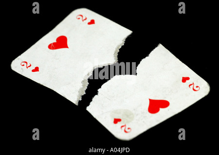 Torn Playing Card Stock Vector Art & Illustration, Vector Image ...