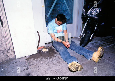 Vomit on pavement Stock Photo: 172216735 - Alamy