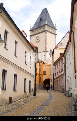 old streets in the Czech city of Karlovy Vary Stock Photo - Alamy