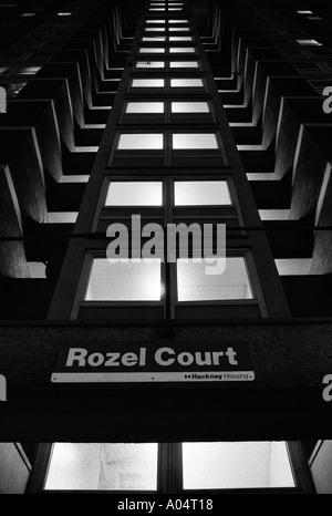 Tower block in Hackney London Stock Photo - Alamy