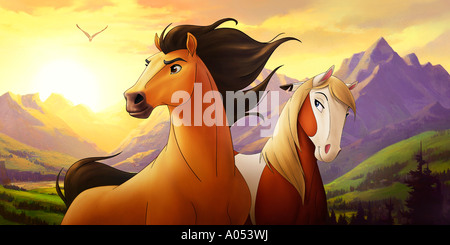 SPIRIT: STALLION OF THE CIMARRON 2002 Dreamworks animated film Stock ...