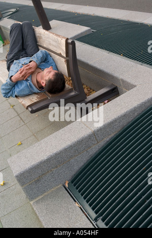 Tramp in Paris France Stock Photo - Alamy