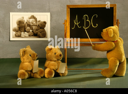 school techer teddy bears class room Stock Photo: 57343 - Alamy