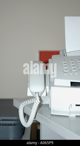 Section of a facsimile machine seen at close up Stock Photo - Alamy