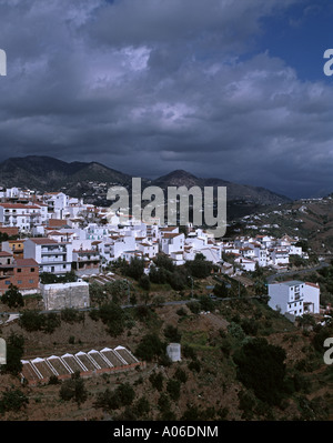 The white village of Corumbela in the Axarquía Stock Photo - Alamy