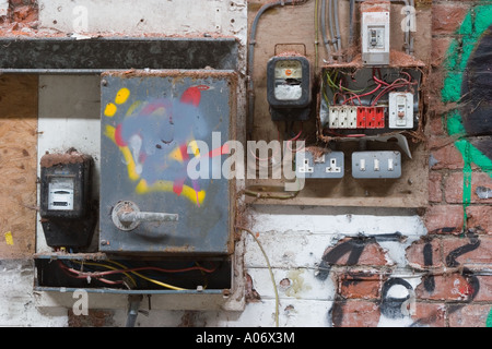 electrical connections, distribution and control board, ordered and ...