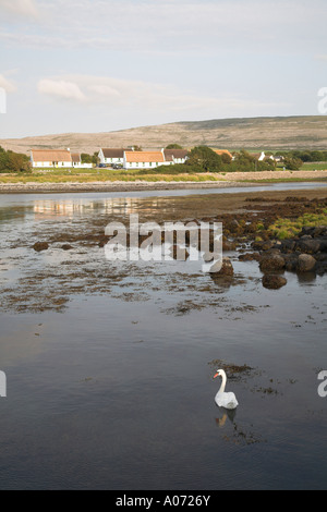 Ballyvaughan, Harbour, the Burren, County Clare, Ireland Stock Photo ...