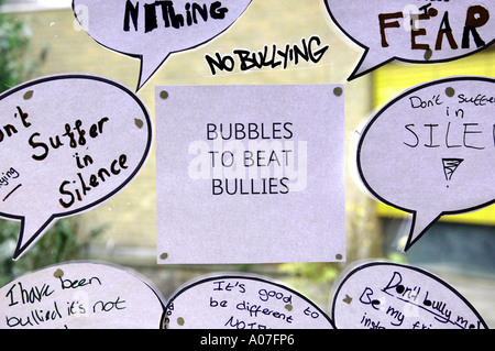 anti bullying speech bubbles school education Stock Photo: 5660330 - Alamy