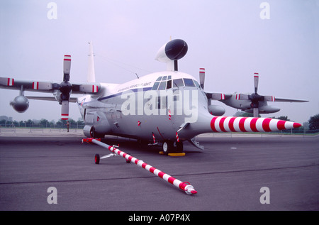 A WC-130 Hercules aircraft from the 54th Weather Reconnaissance ...