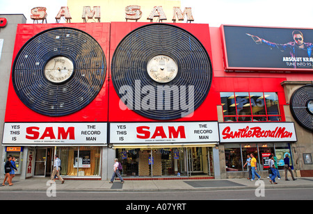 Sam the Record Man, Yonge Street, Toronto Stock Photo - Alamy